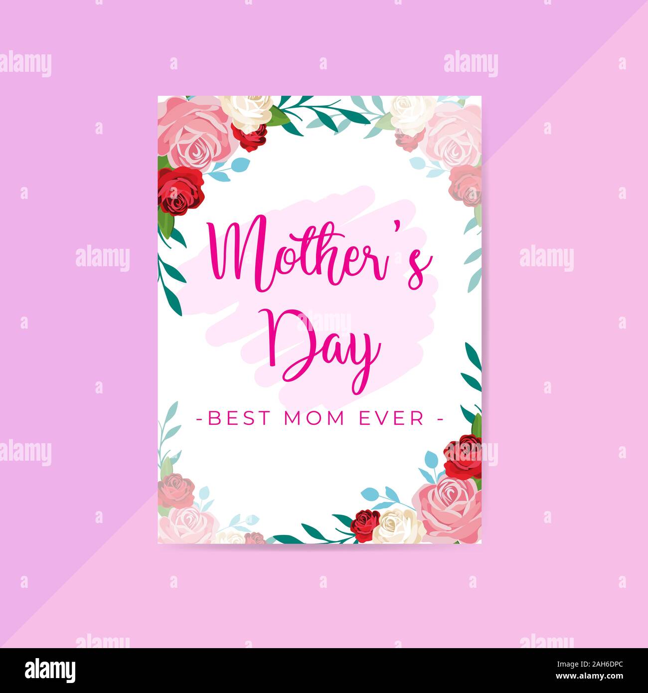mother day background template vector Stock Vector Image & Art - Alamy