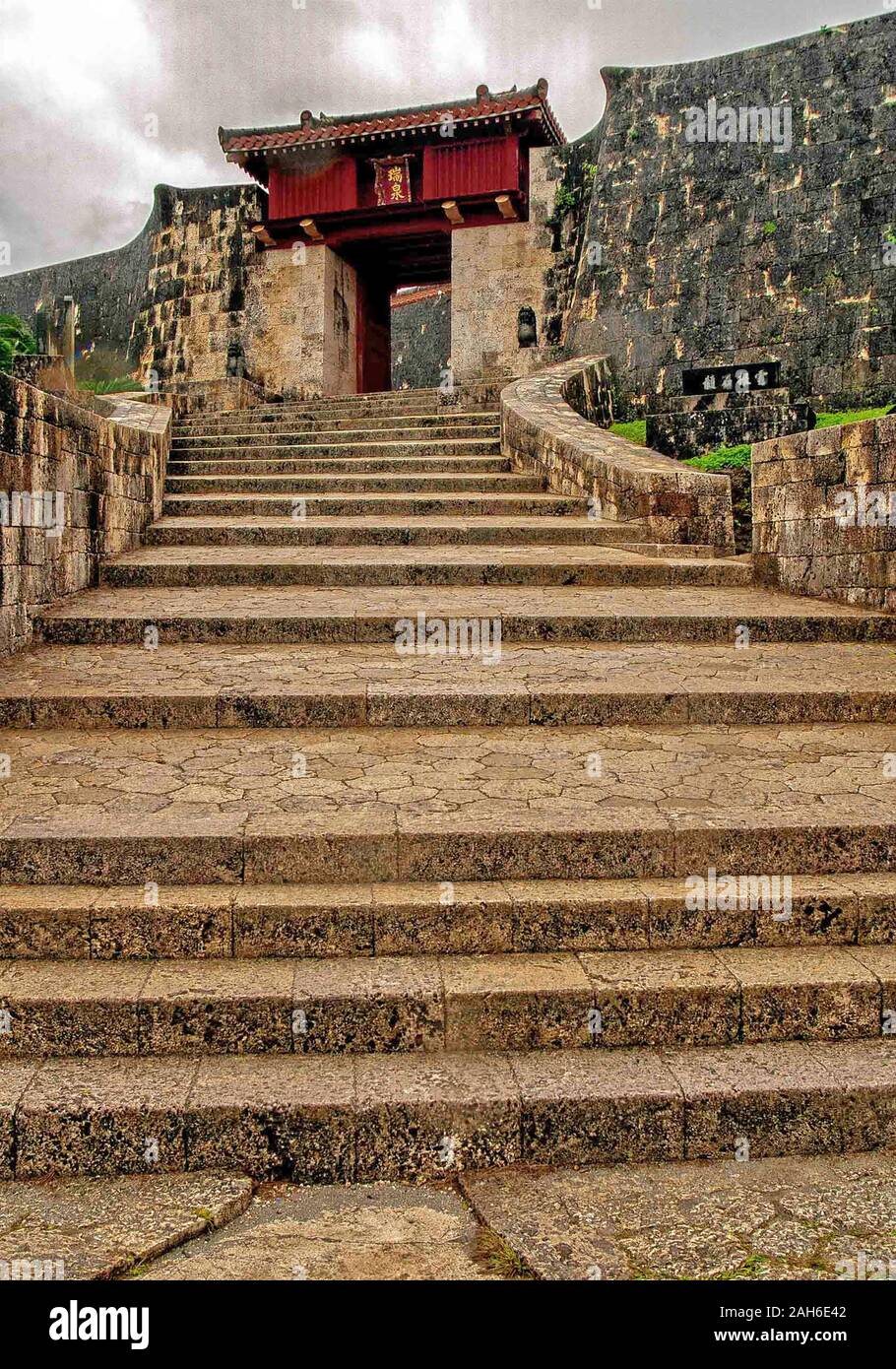 Shuri castle fire hi-res stock photography and images - Alamy