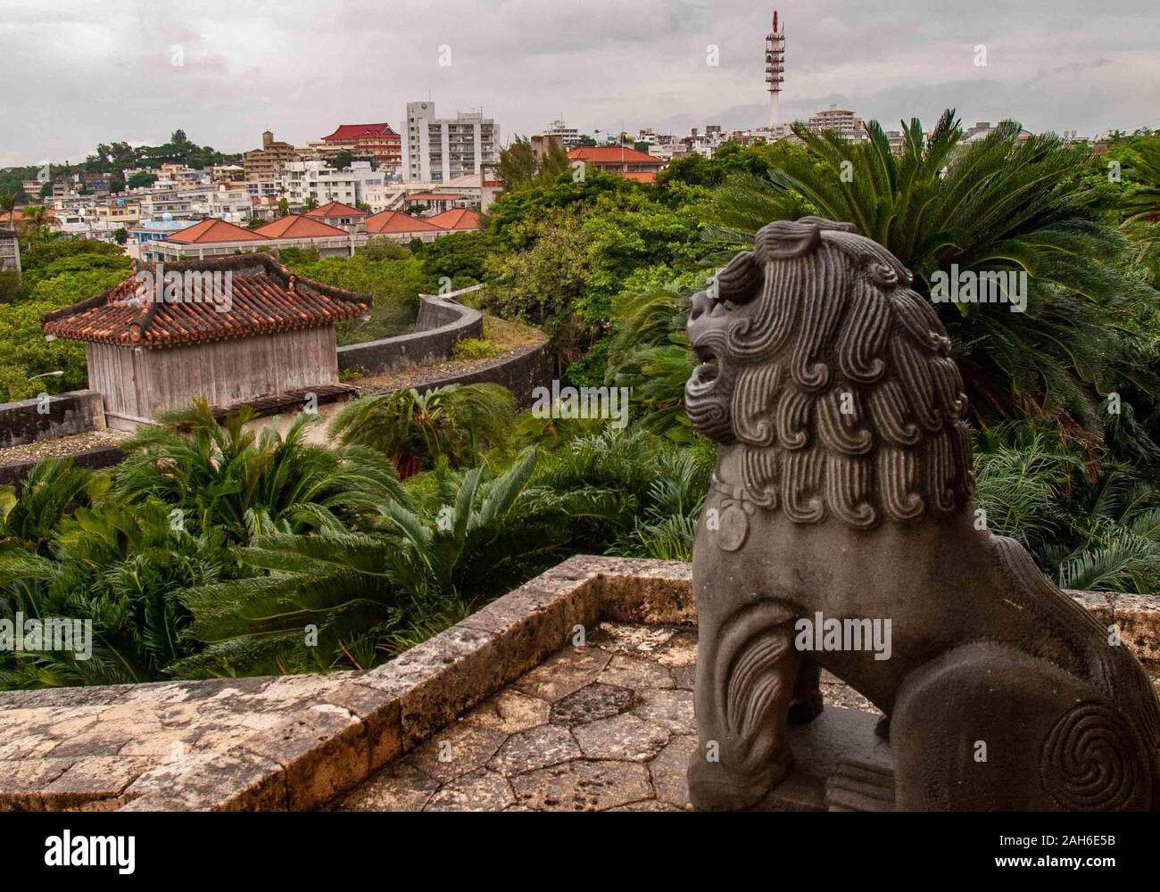 Naha city walls shuri castle hi-res stock photography and images - Alamy