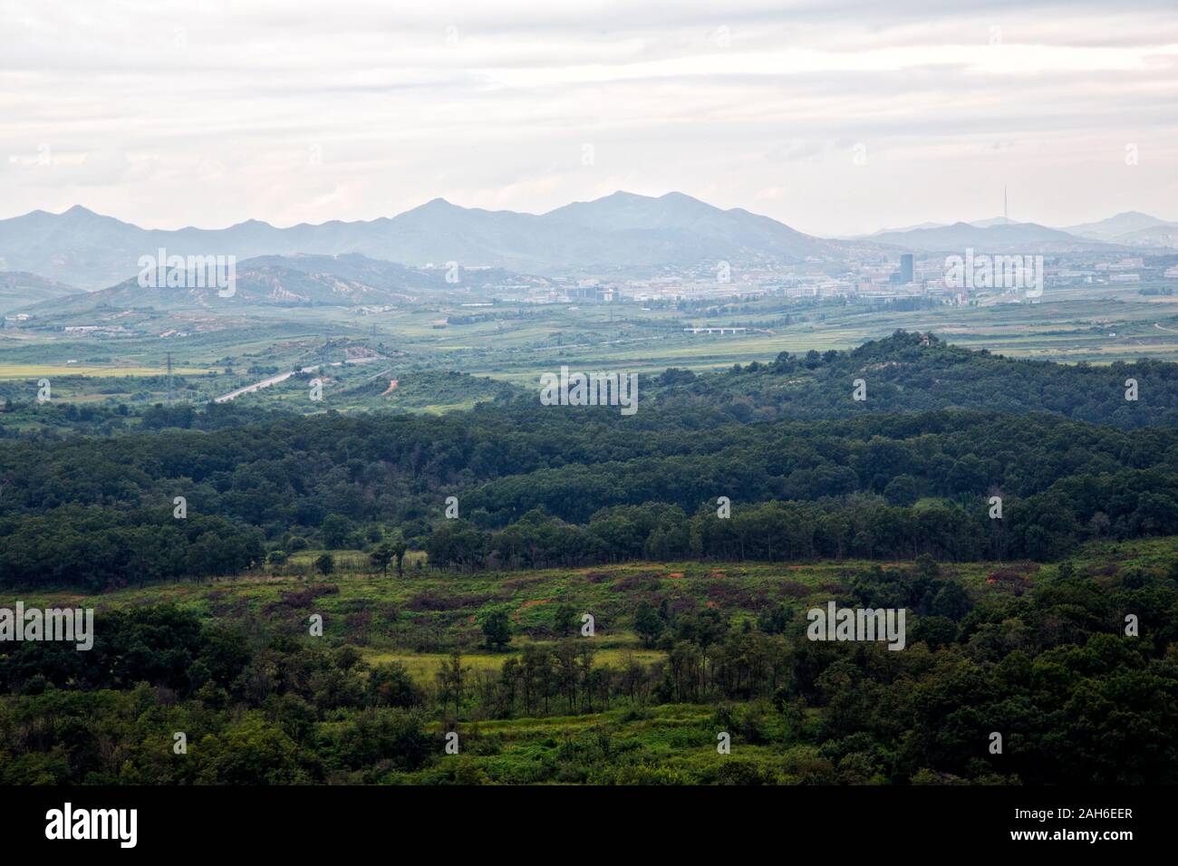 Views of the Korean DMZ Stock Photo - Alamy