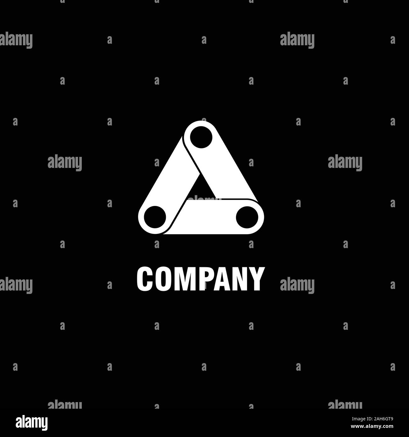 Triangle Logo Concept,Clothig, Social Network, Youth Company Logo ...