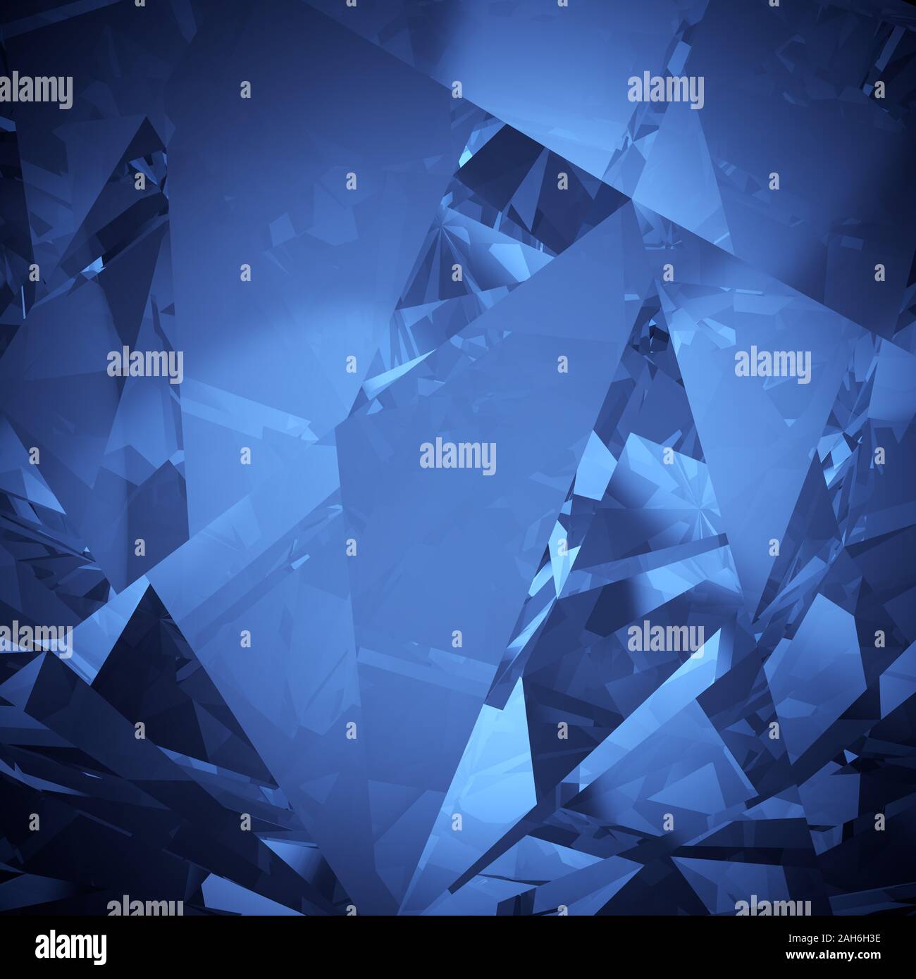 Luxury blue crystal facet background Stock Photo - Alamy
