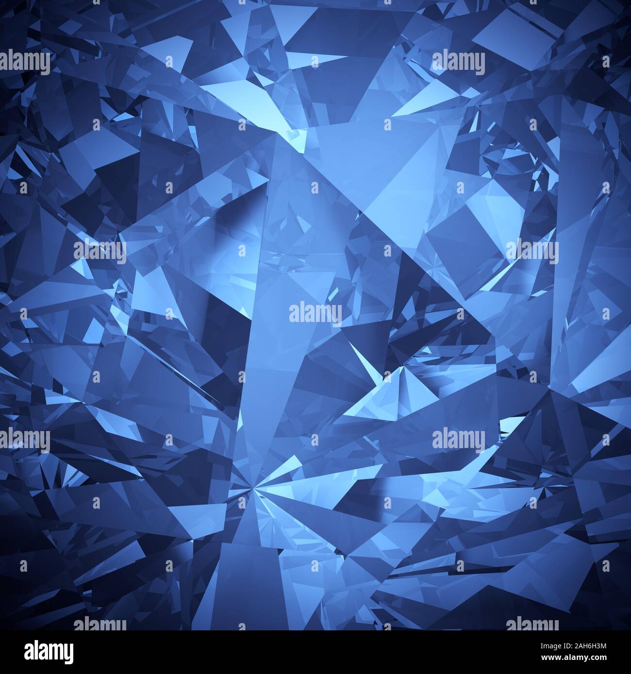 Luxury blue crystal facet background Stock Photo - Alamy