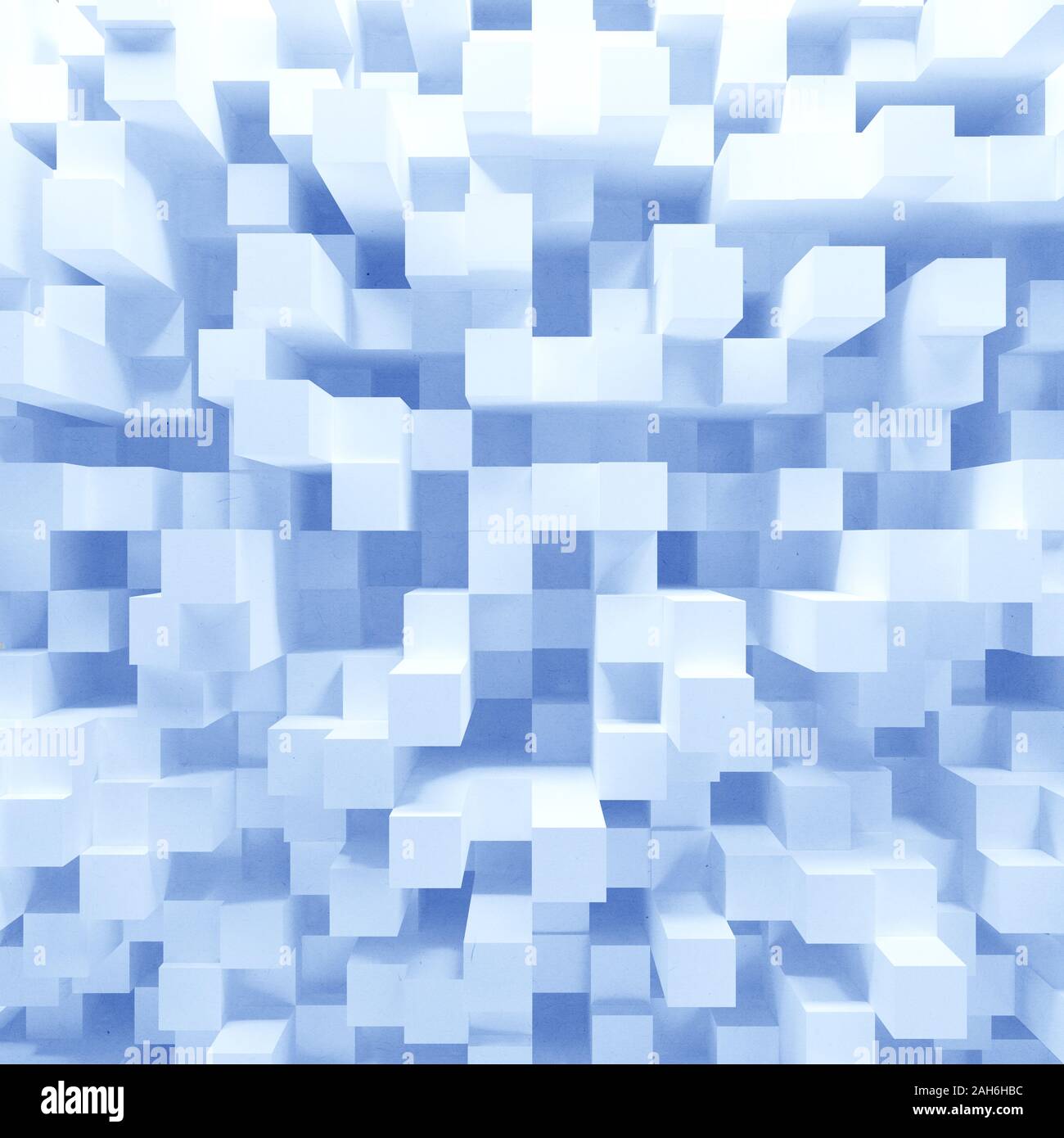 Light blue box grid background Stock Photo - Alamy