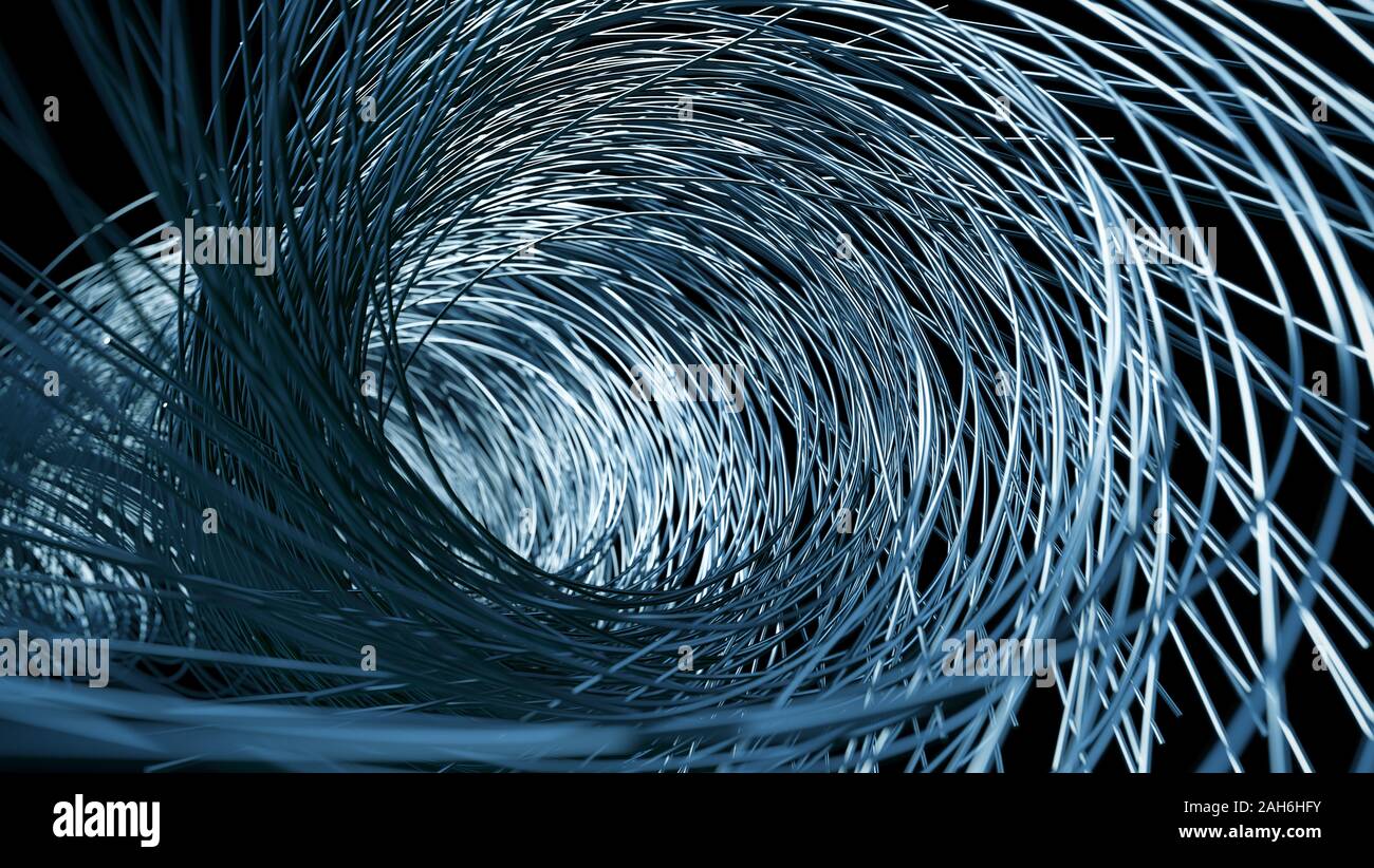 3d render power cables hi-res stock photography and images - Alamy