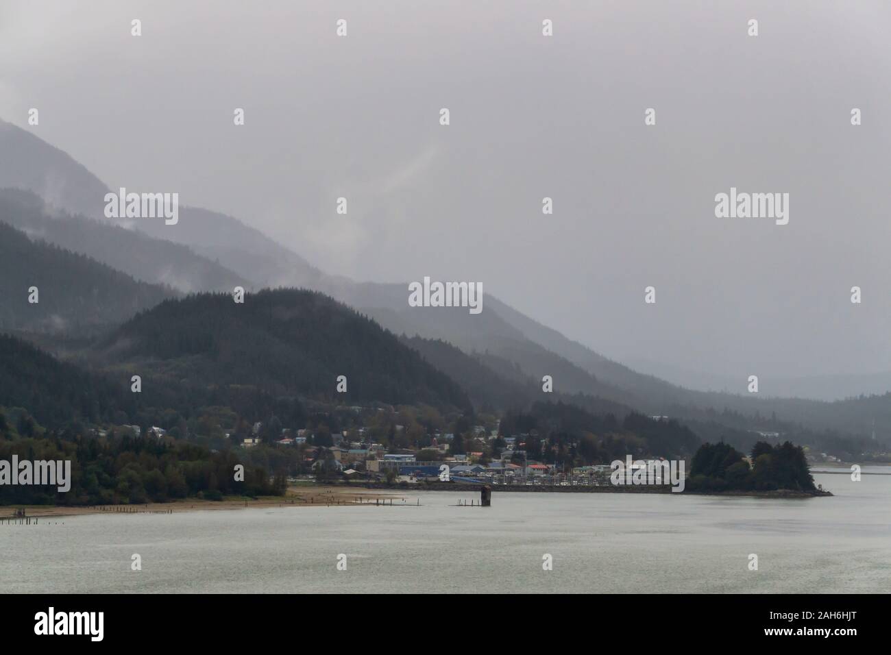 Aerial view juneau alaska hi-res stock photography and images - Alamy