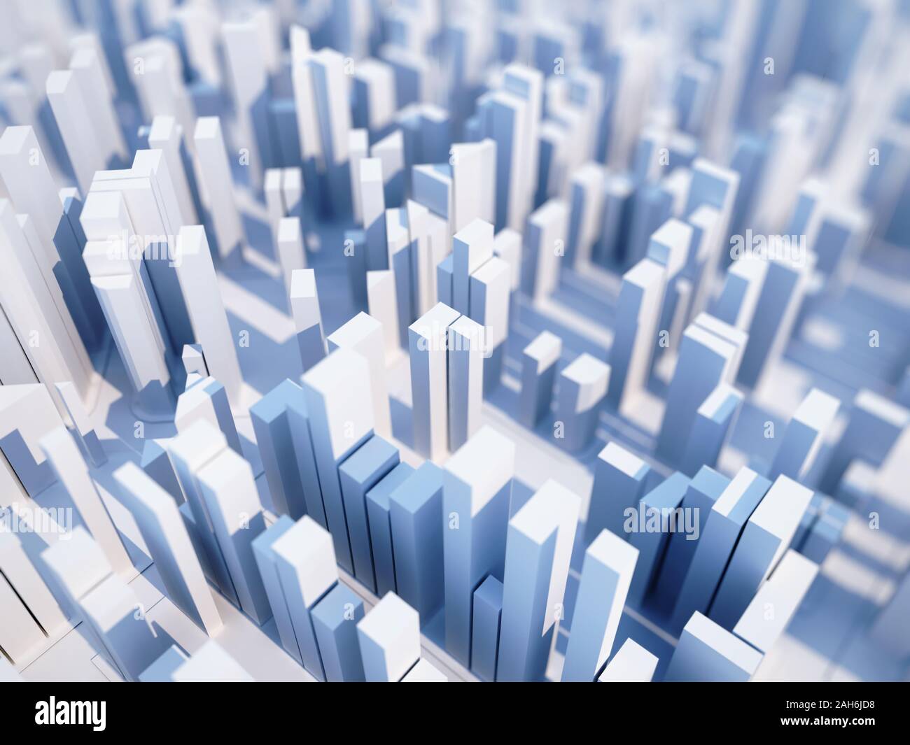 Abstract simple paper city background with skyscrapers Stock Photo - Alamy