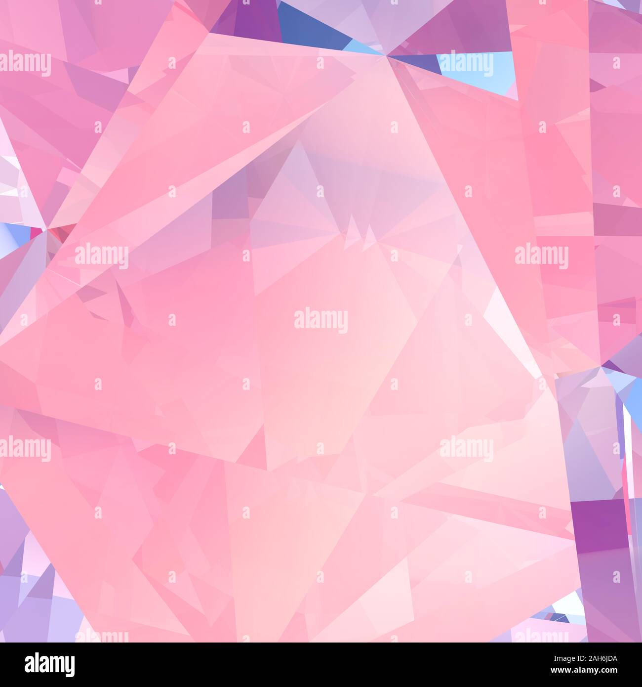 Abstract geometric triangle diamond background render Stock Photo - Alamy