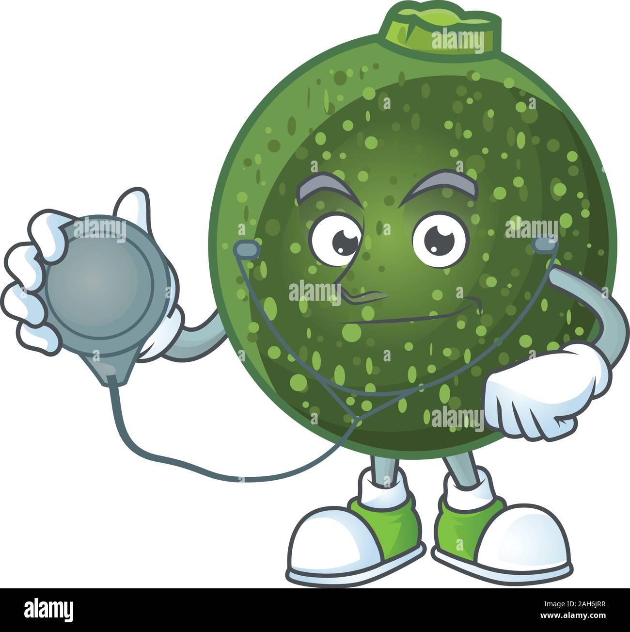 Gem squash cartoon character style as a Doctor with tools Stock Vector ...