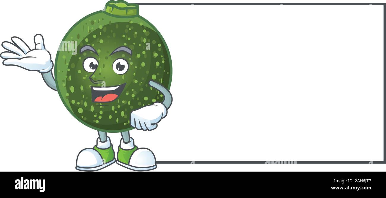 Gem squash with whiteboard cartoon character style Stock Vector Image ...