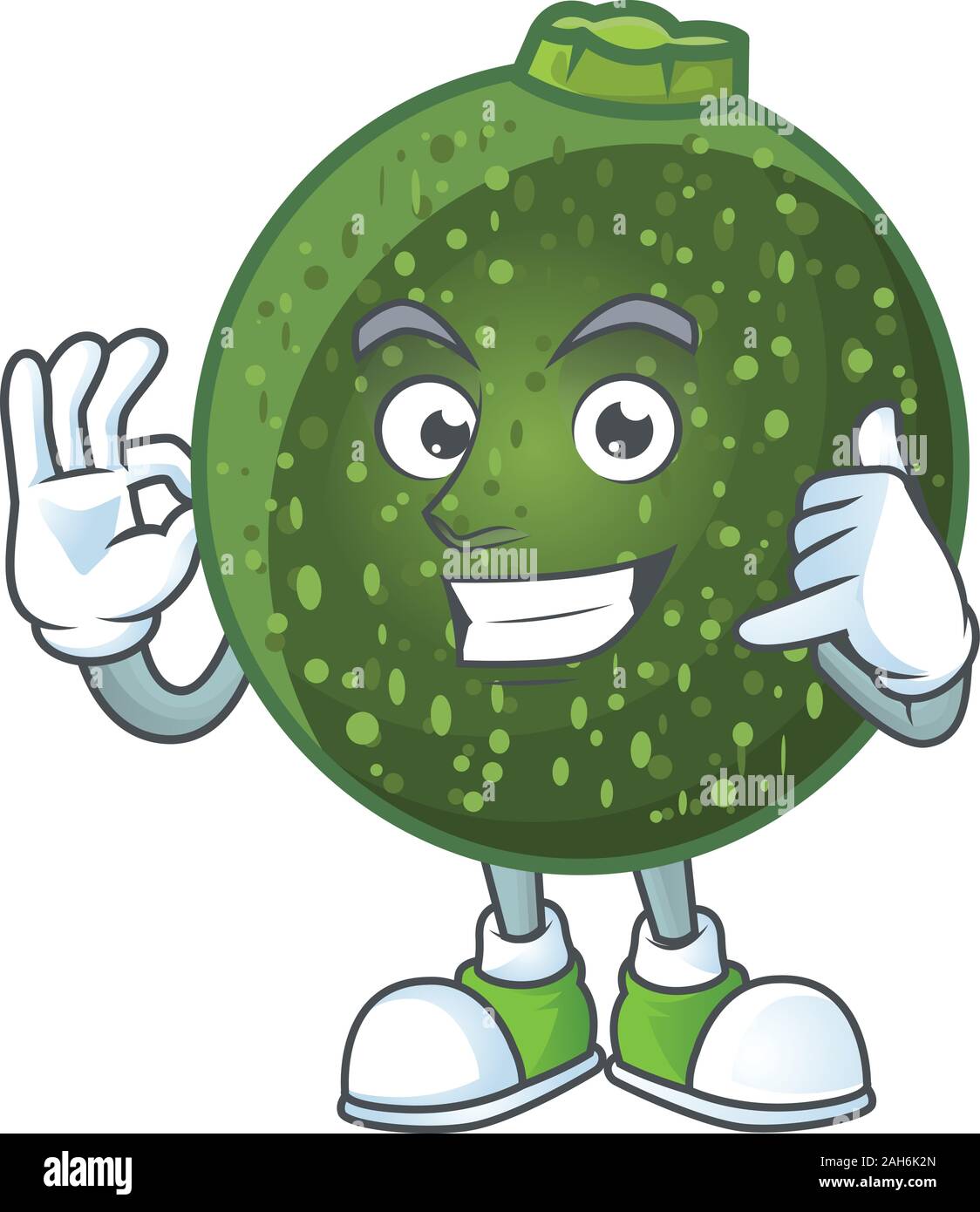 Call me cool gem squash cartoon character design Stock Vector Image ...