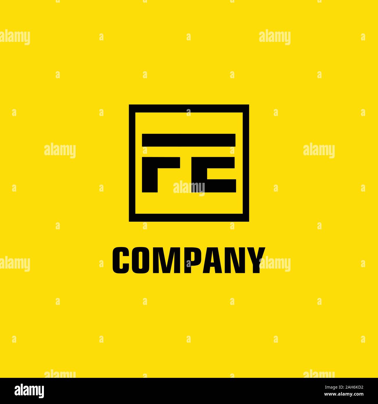 Fe clean logo Stock Vector Images - Alamy