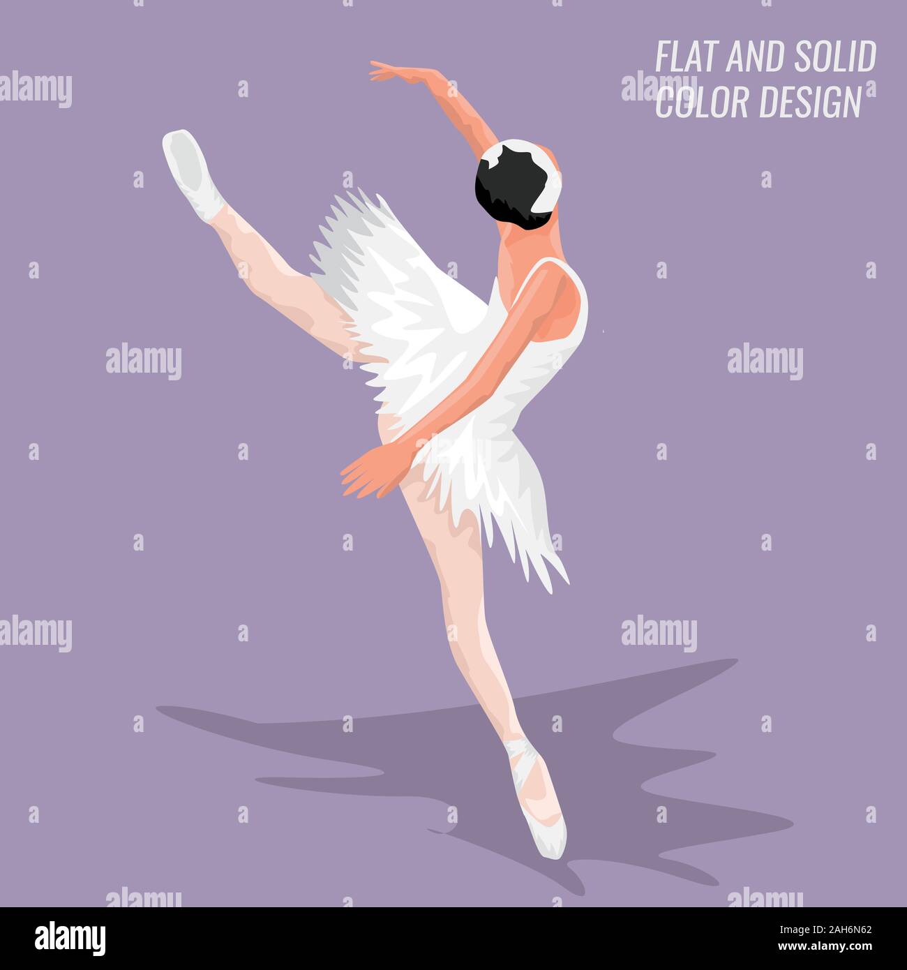 Ballerina standing on toes hi-res stock photography and images - Alamy