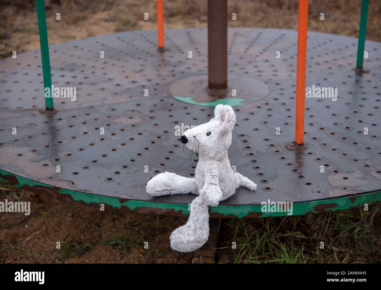 A toy mouse, forgotten on the merry-go-round Stock Photo - Alamy