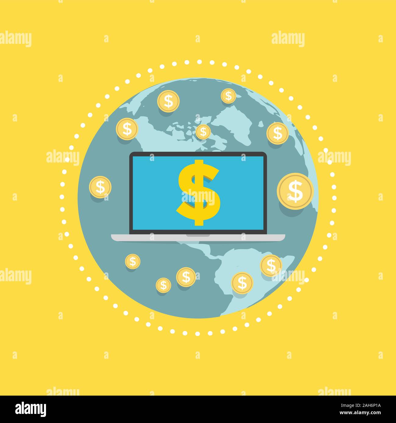 Foreign exchange screen Stock Vector Images - Alamy