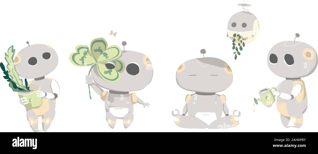 Cute Robot Concept Art