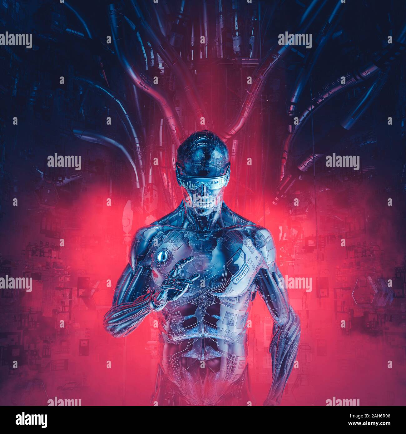 3d man mirror hi-res stock photography and images - Alamy