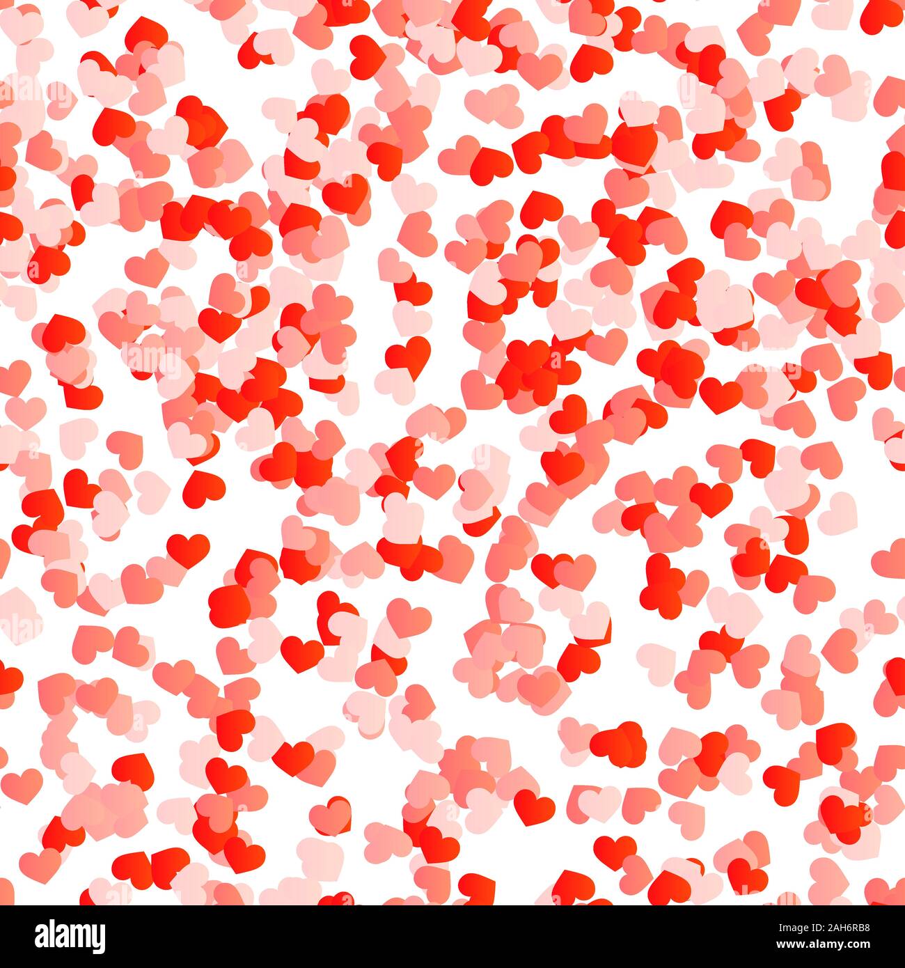 Romantic background confetti falling Stock Vector Images - Alamy