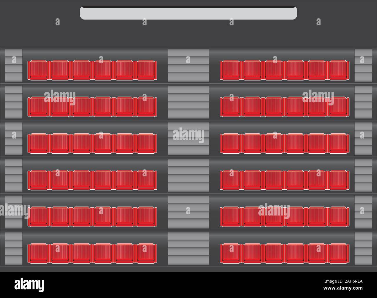auditorium seat map with stair Stock Vector Image & Art - Alamy