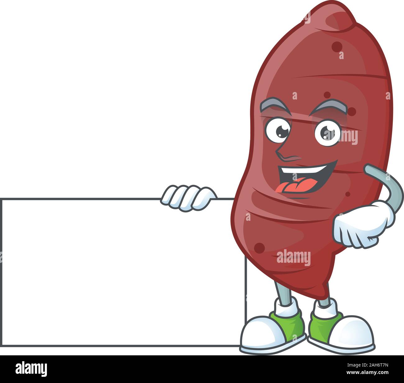 Cute Sweet Potato Cartoon