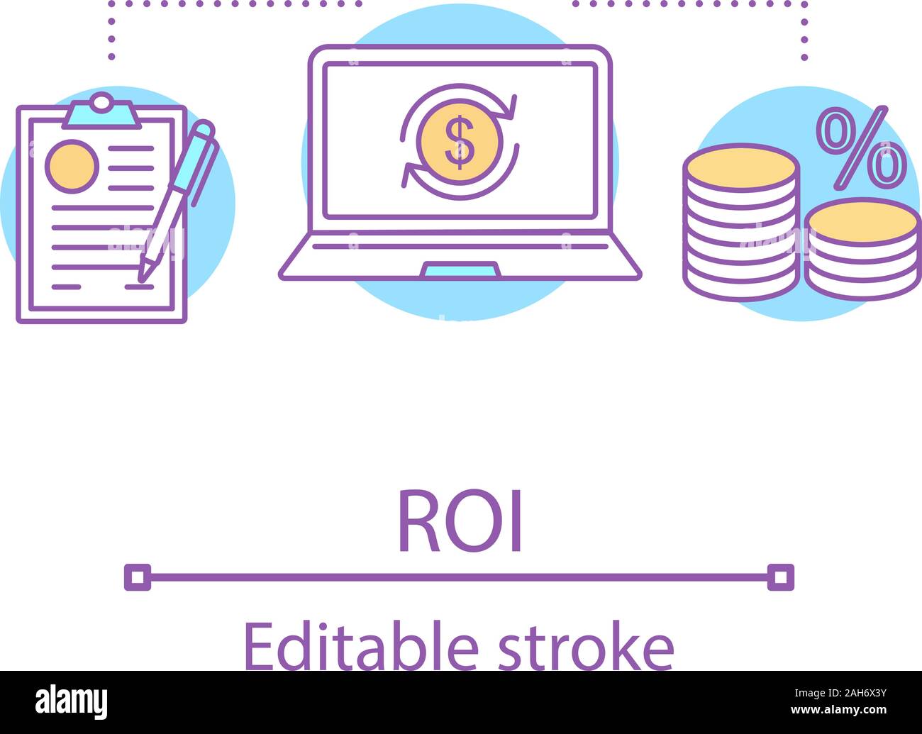 Roi logo Stock Vector Images - Alamy