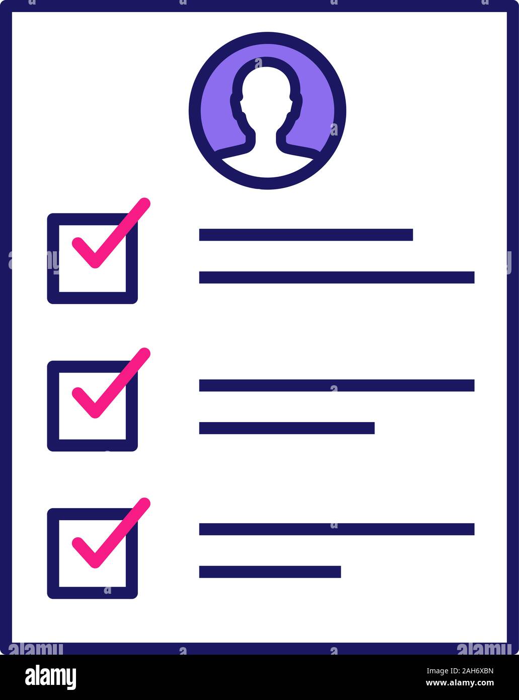 Cv review Cut Out Stock Images & Pictures - Alamy