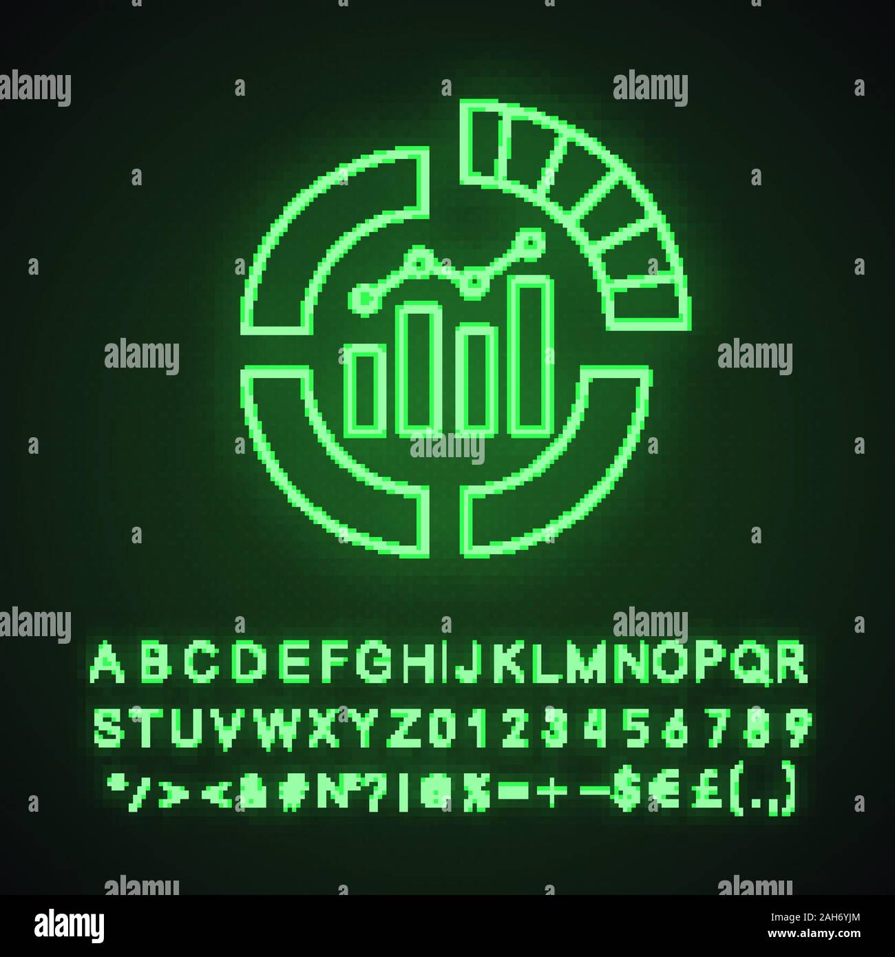 Isolated public market neon hi-res stock photography and images - Alamy