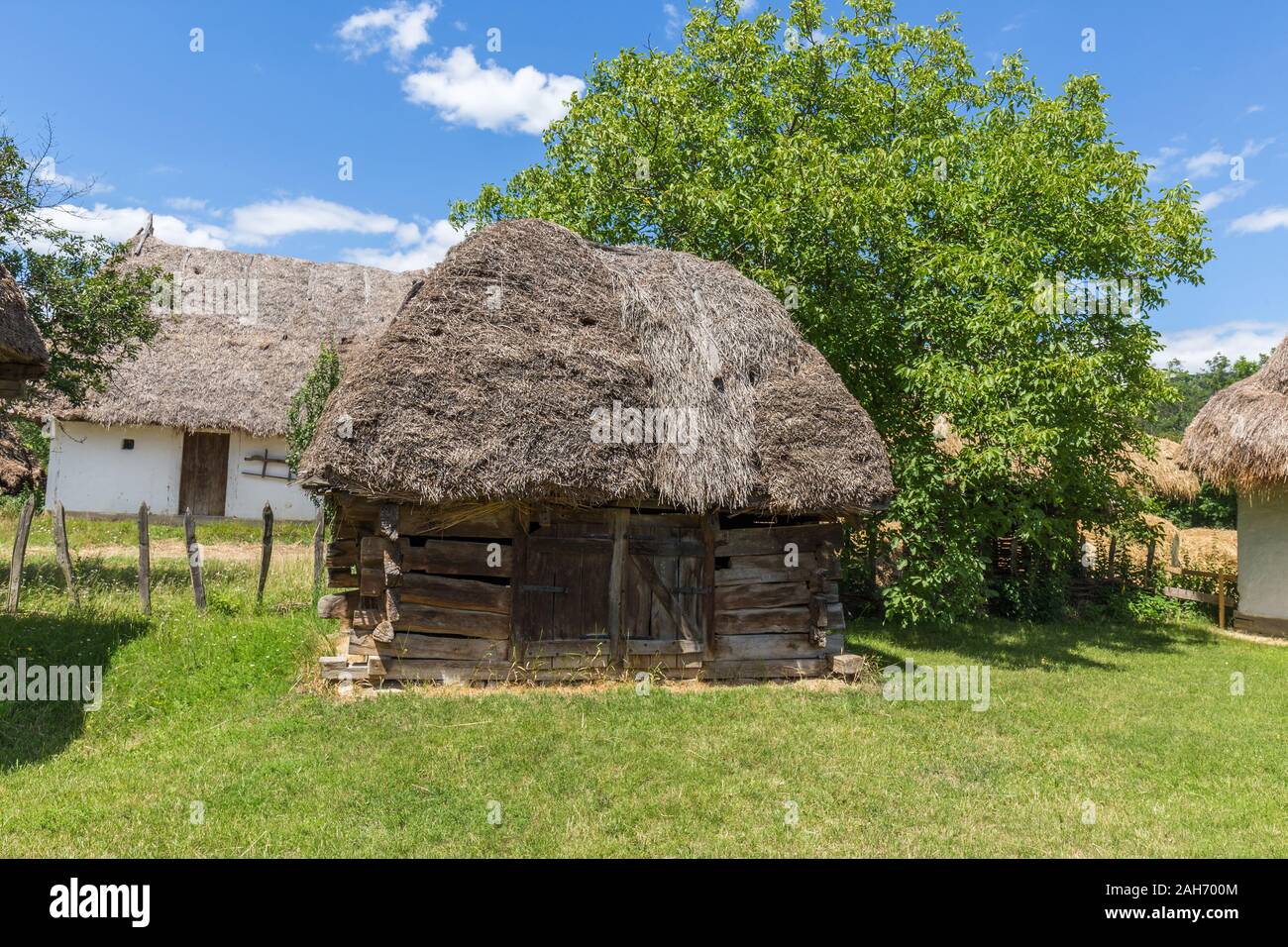 Szentendre, Hungary - July 01 2018: In Szentendre Skanzen Village ...
