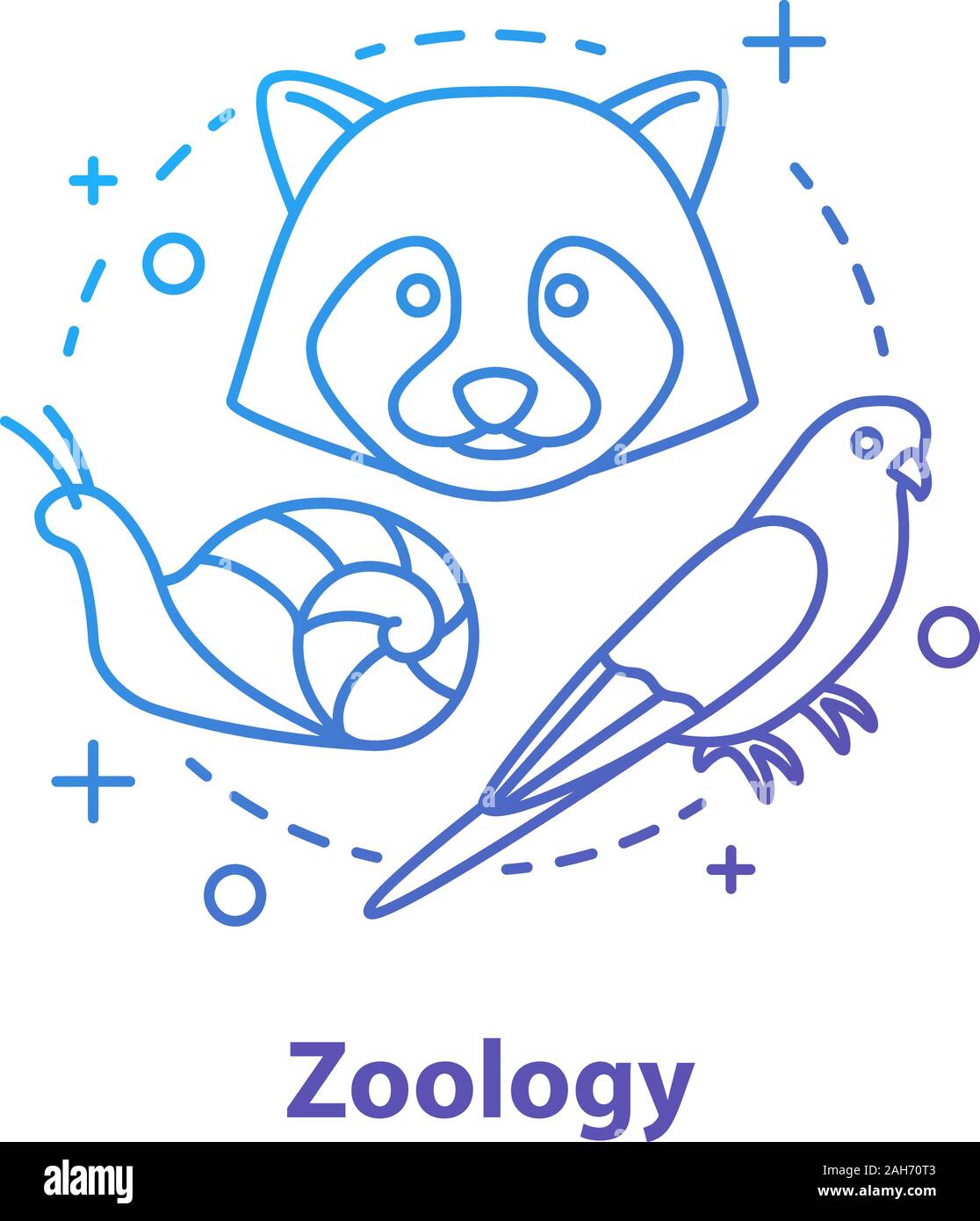 Zoology concept icon. Science idea thin line illustration. Animal ...