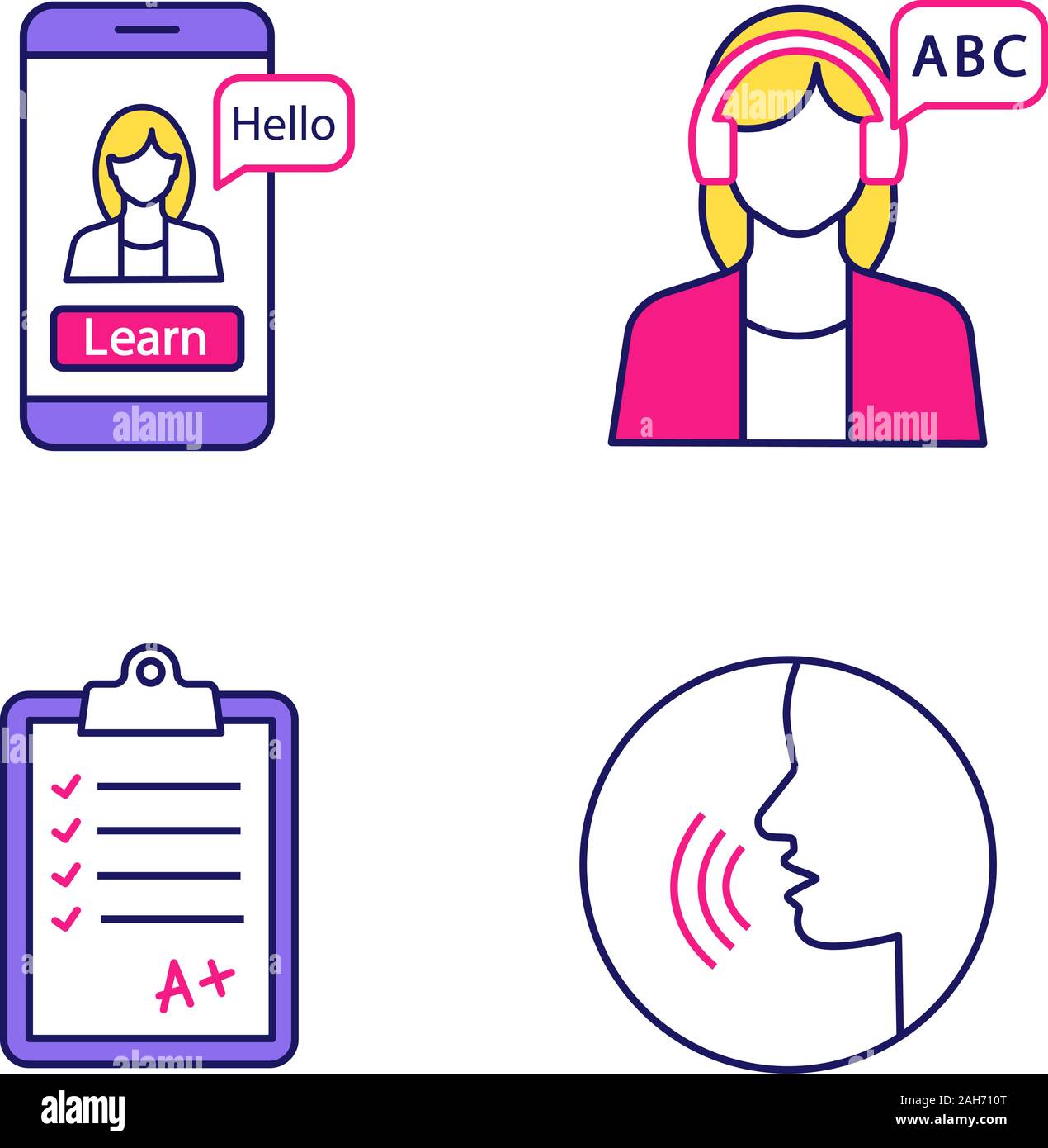 English Language Icons