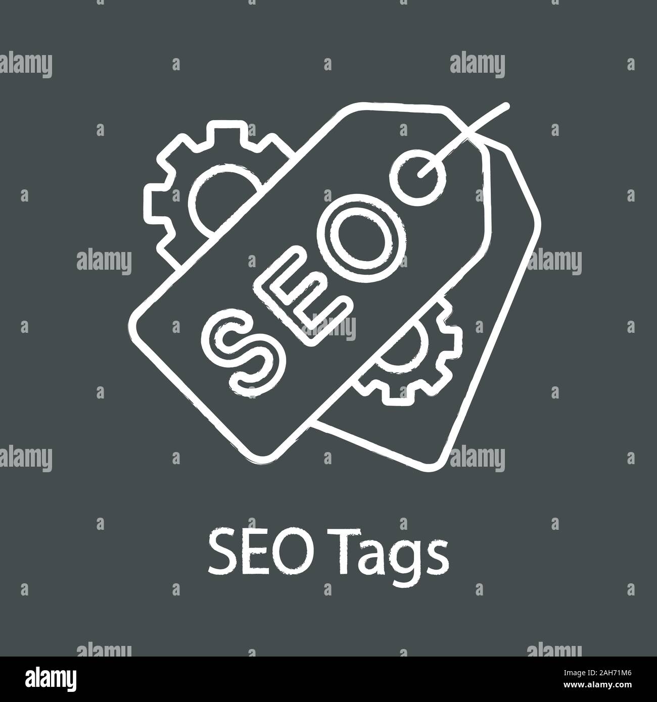 Icon meta tag Stock Vector Images - Alamy