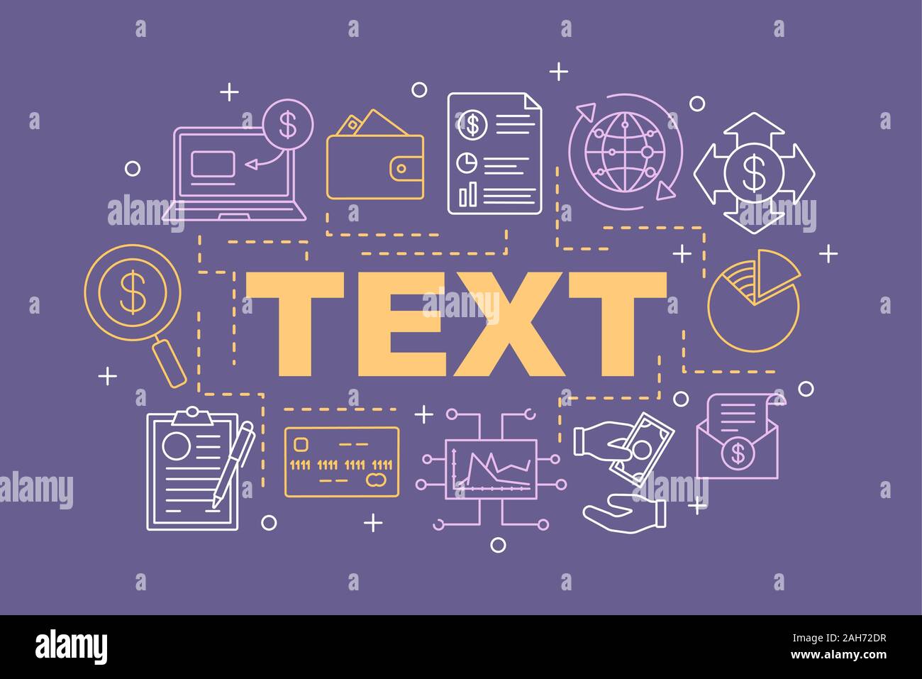 Debit word concepts banner. Financial transactions. Presentation ...