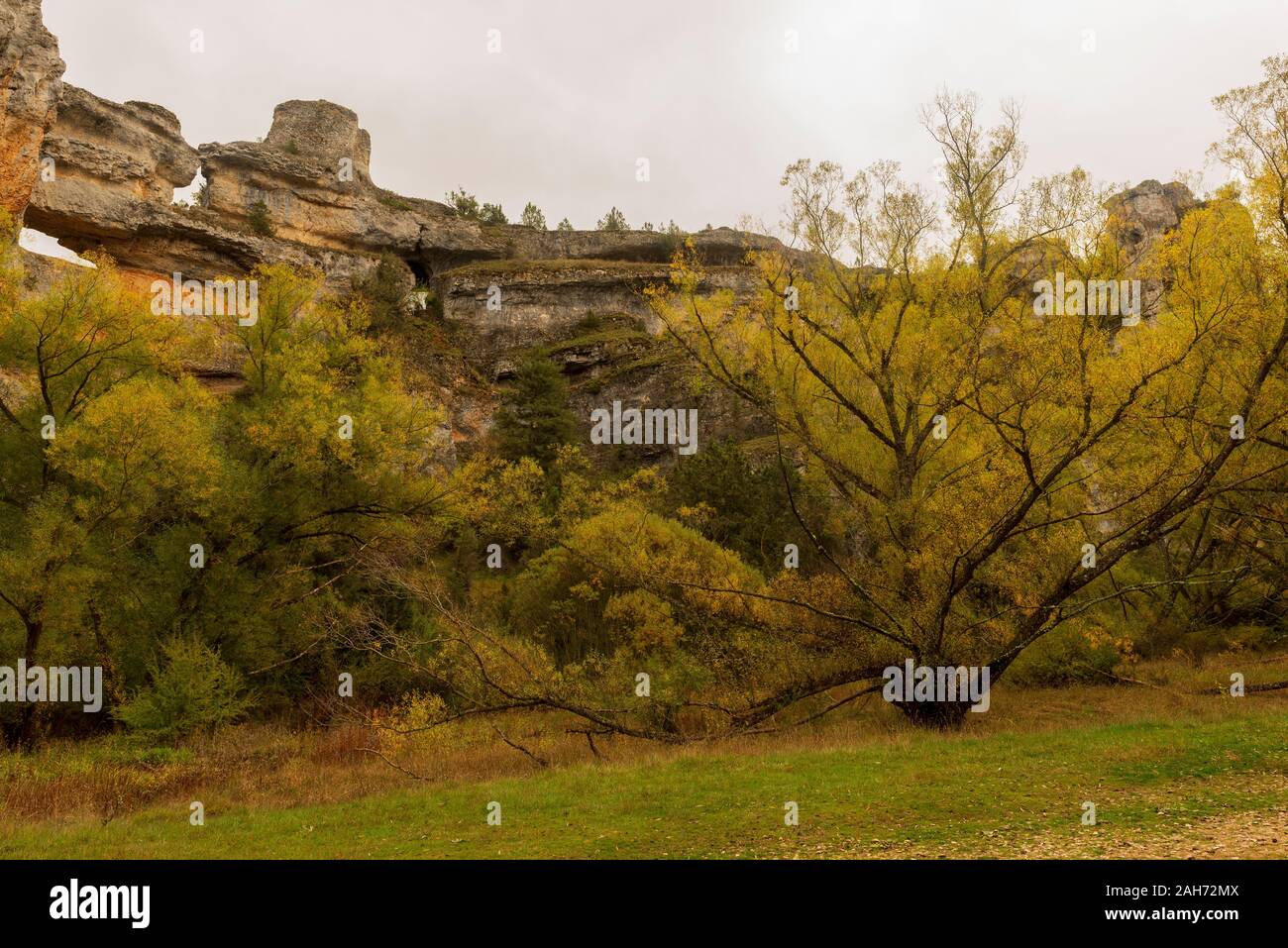 The Lobos River Canyon in the province of Soria, Spain Stock Photo - Alamy