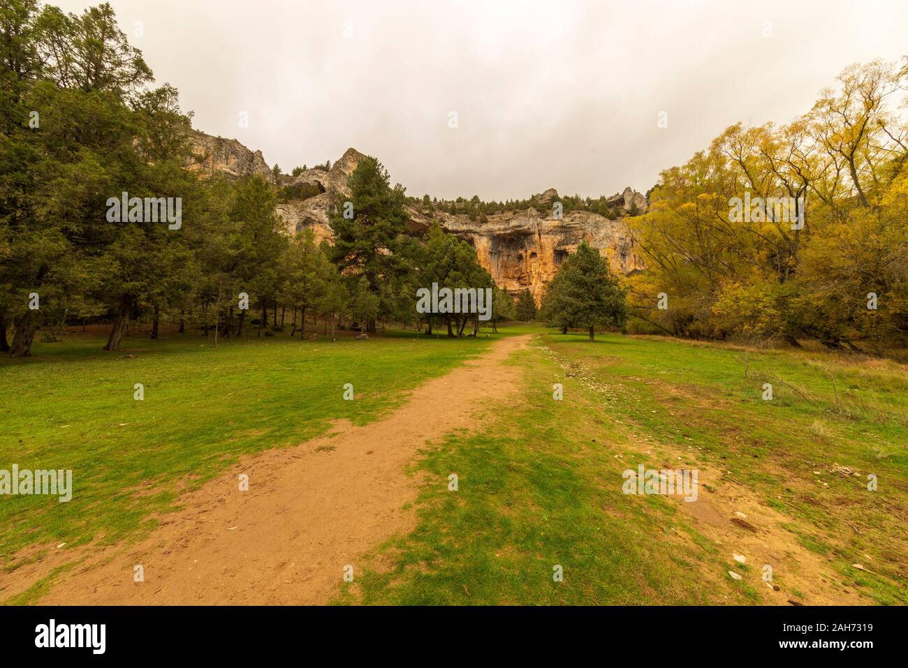 The Lobos River Canyon in the province of Soria, Spain Stock Photo - Alamy