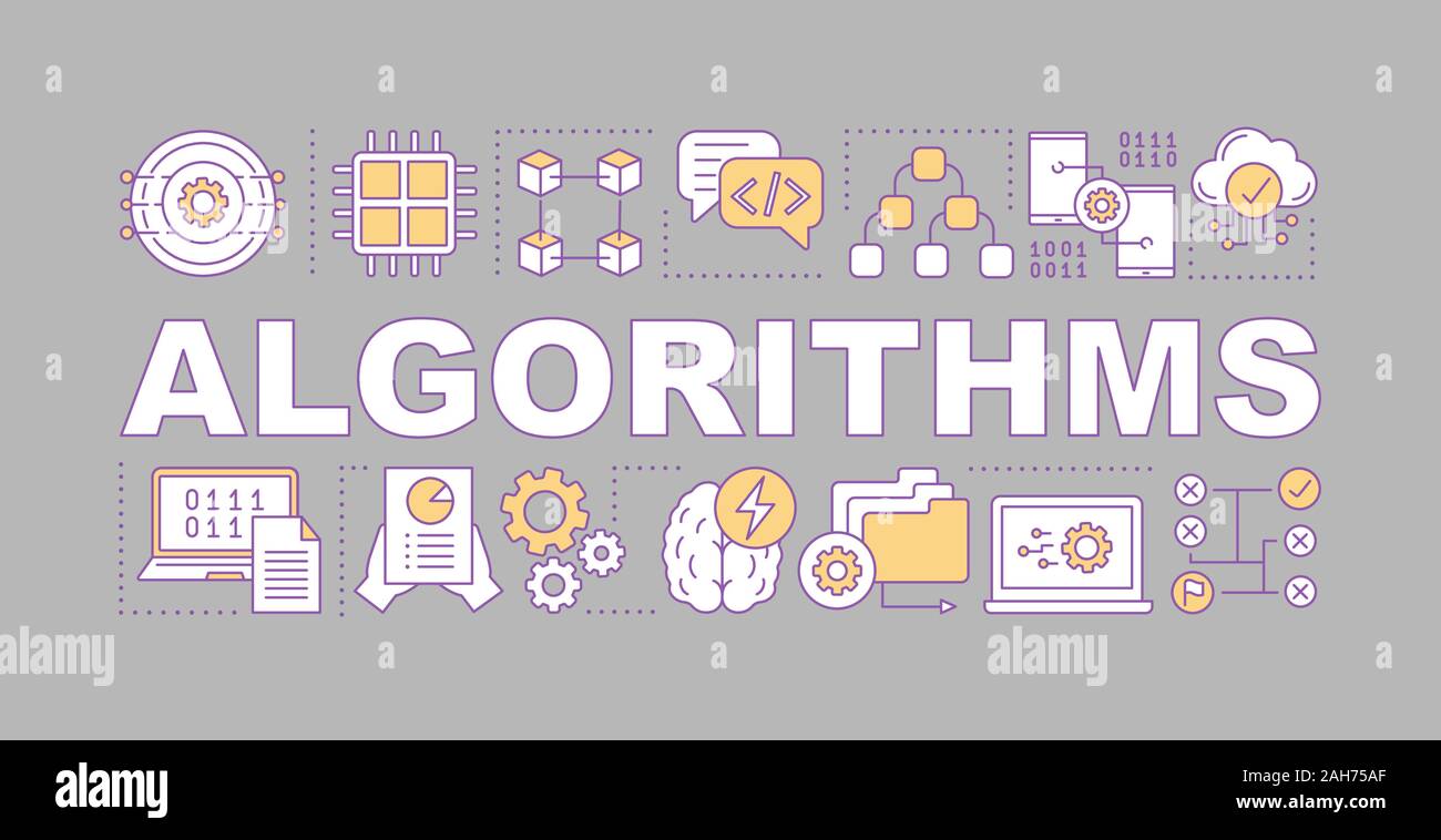 Algorithms Word Concepts Banner Programming Data Structure And Mining Machine Learning