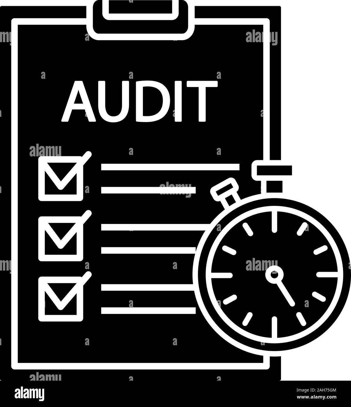 Operational audit glyph icon. Financial inspection. Internal audit ... Operational audit glyph icon. Financial inspection. Internal audit ...