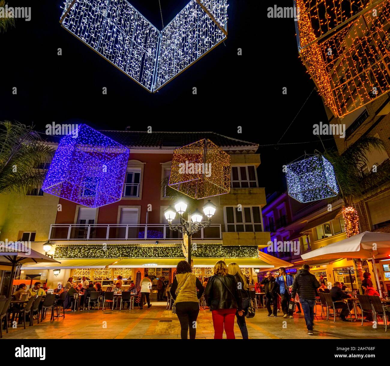 Malaga nightlife hi-res stock photography and images - Alamy