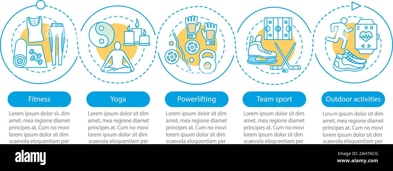 Fitness data visualization Stock Vector Images - Alamy