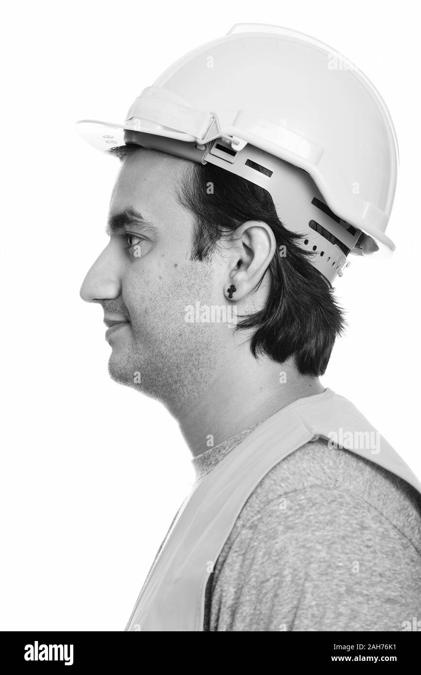 Happy iranian worker Black and White Stock Photos & Images - Alamy