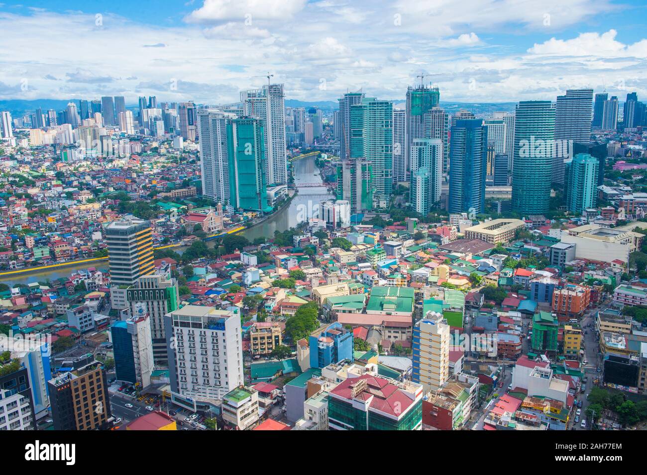 Makati city skyline hi-res stock photography and images - Alamy