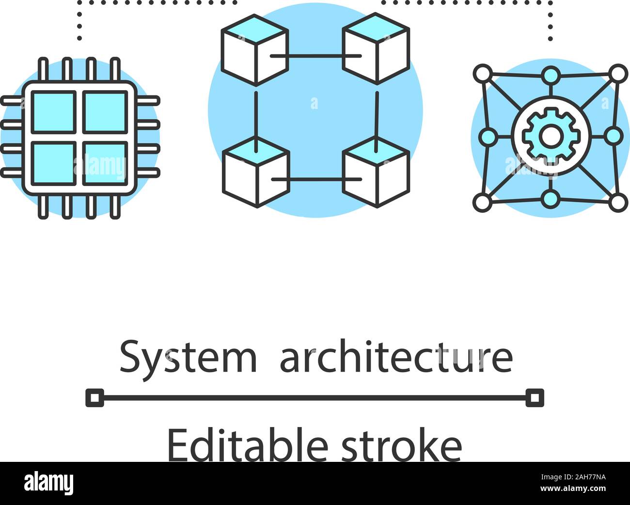 System Architecture Icon System Architecture Icon