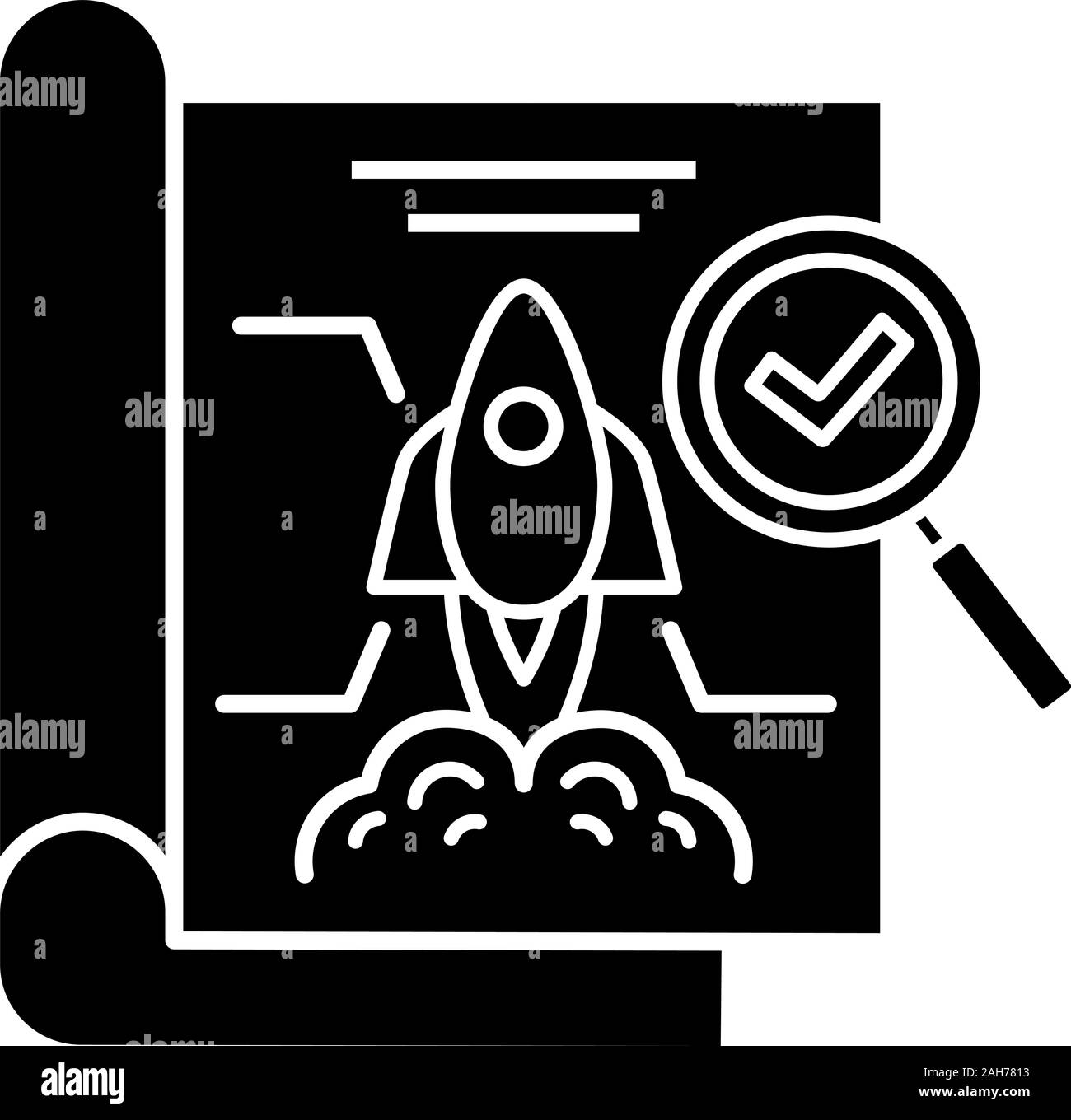 Construction check silhouette Black and White Stock Photos & Images - Alamy