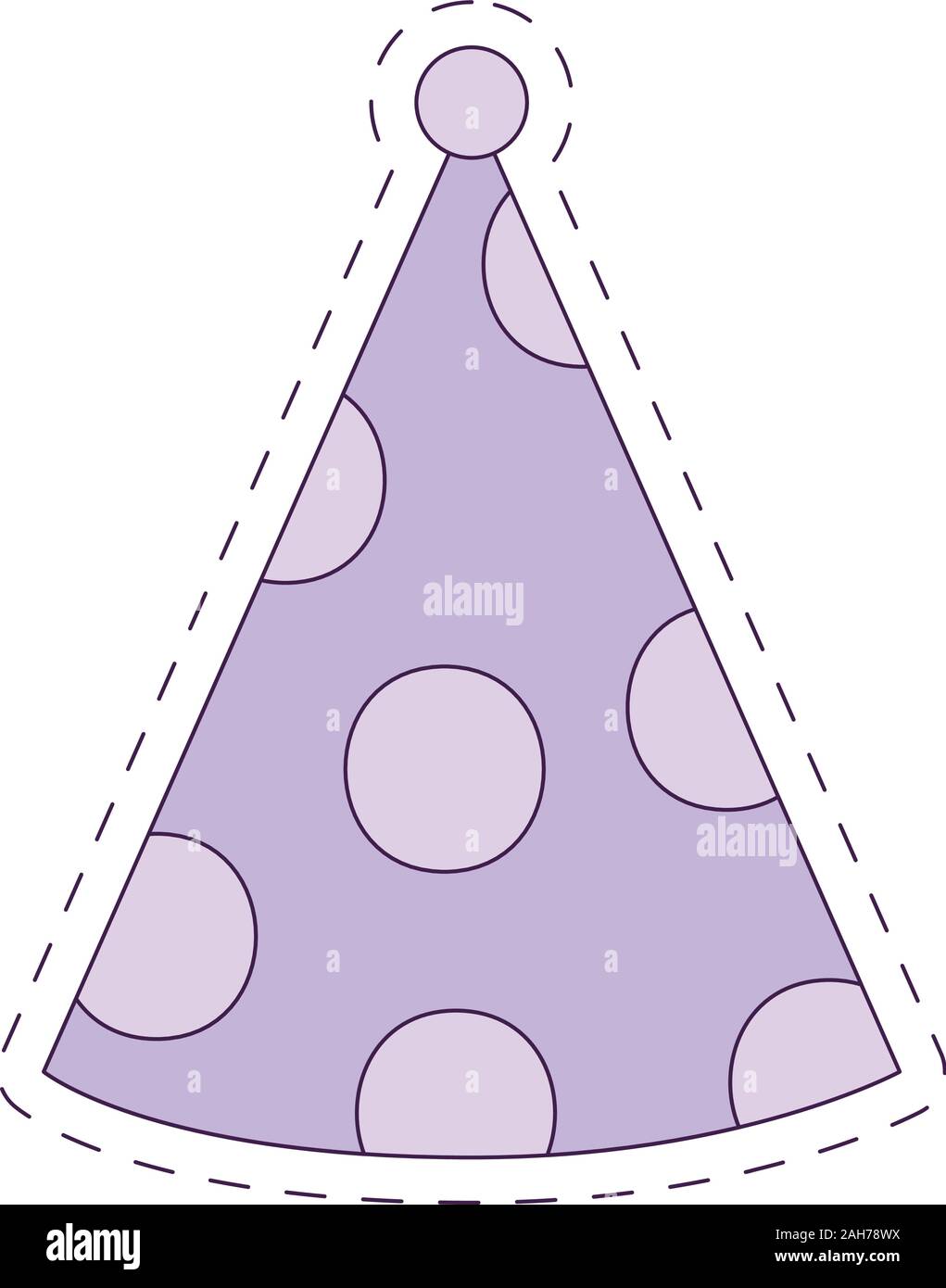 pointed hat design, Party celebration event happy birthday holiday ...