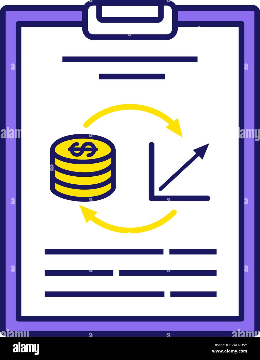 Performance audit color icon. Financial evaluation and examination ... Performance audit color icon. Financial evaluation and examination ...