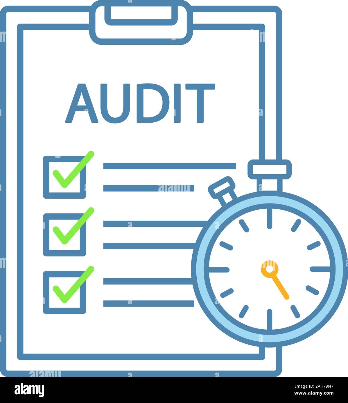 Operational audit color icon. Financial inspection. Internal audit ... Operational audit color icon. Financial inspection. Internal audit ...