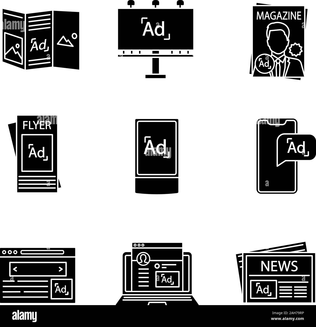 Classic newspaper ads Stock Vector Images - Alamy