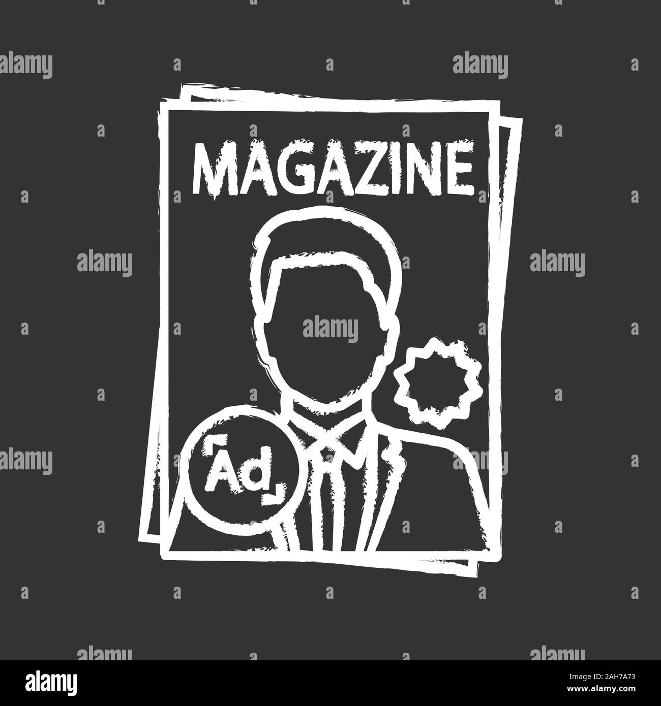 Read magazine advert Black and White Stock Photos & Images - Alamy