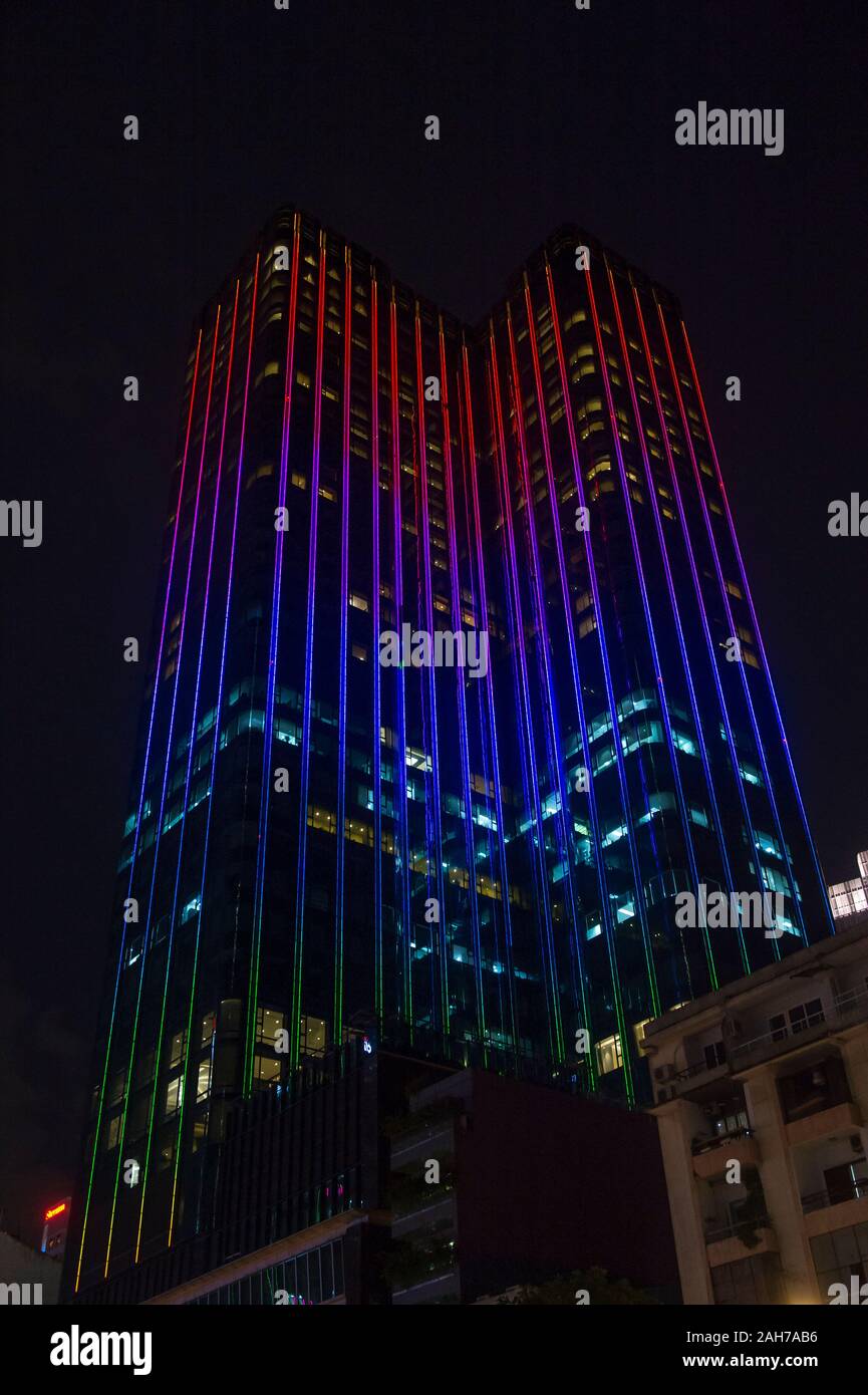 The Saigon Times Square tower in Ho Chi Minh city Vietnam Stock Photo ...