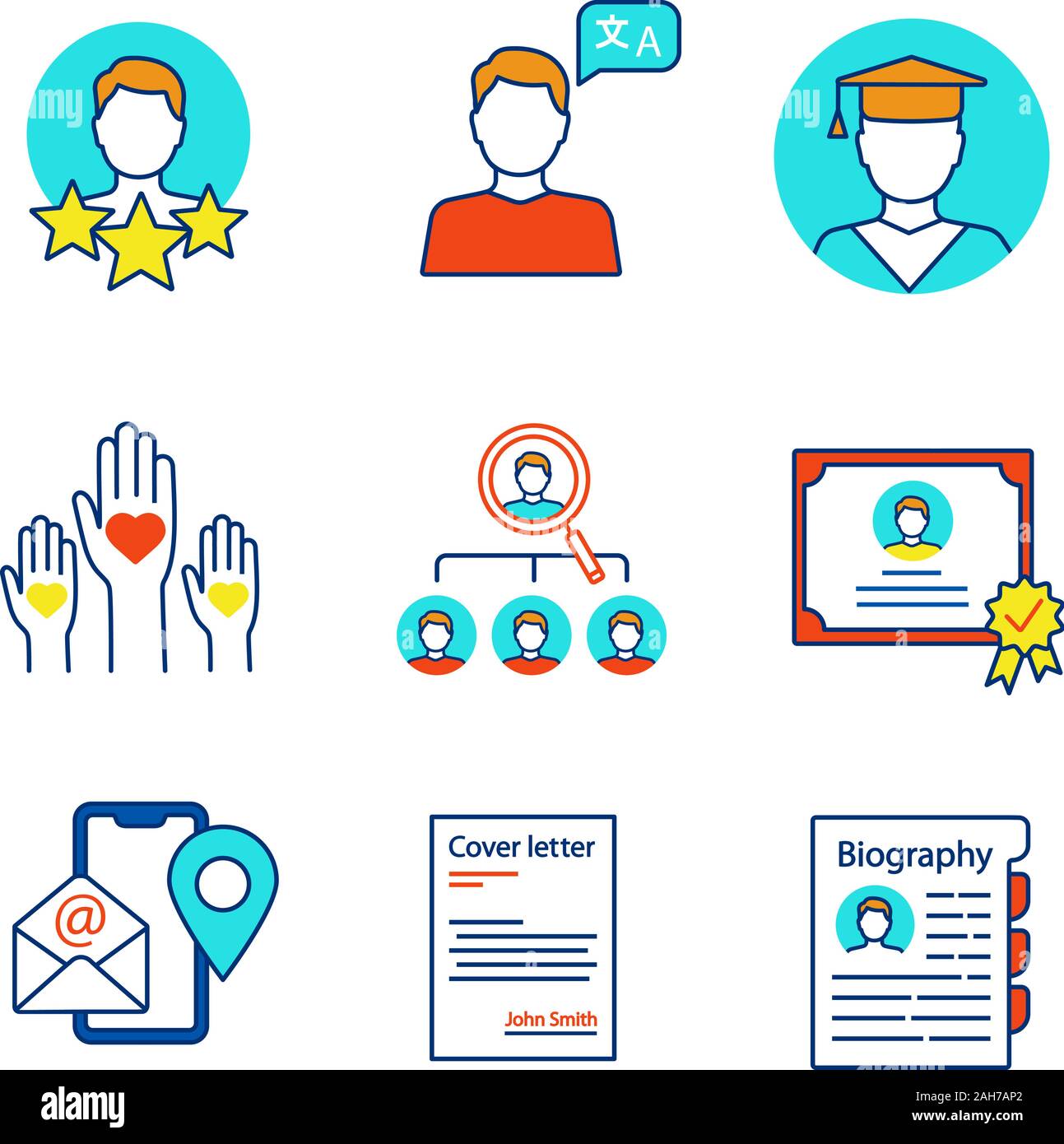 Professional language skills Stock Vector Images - Alamy