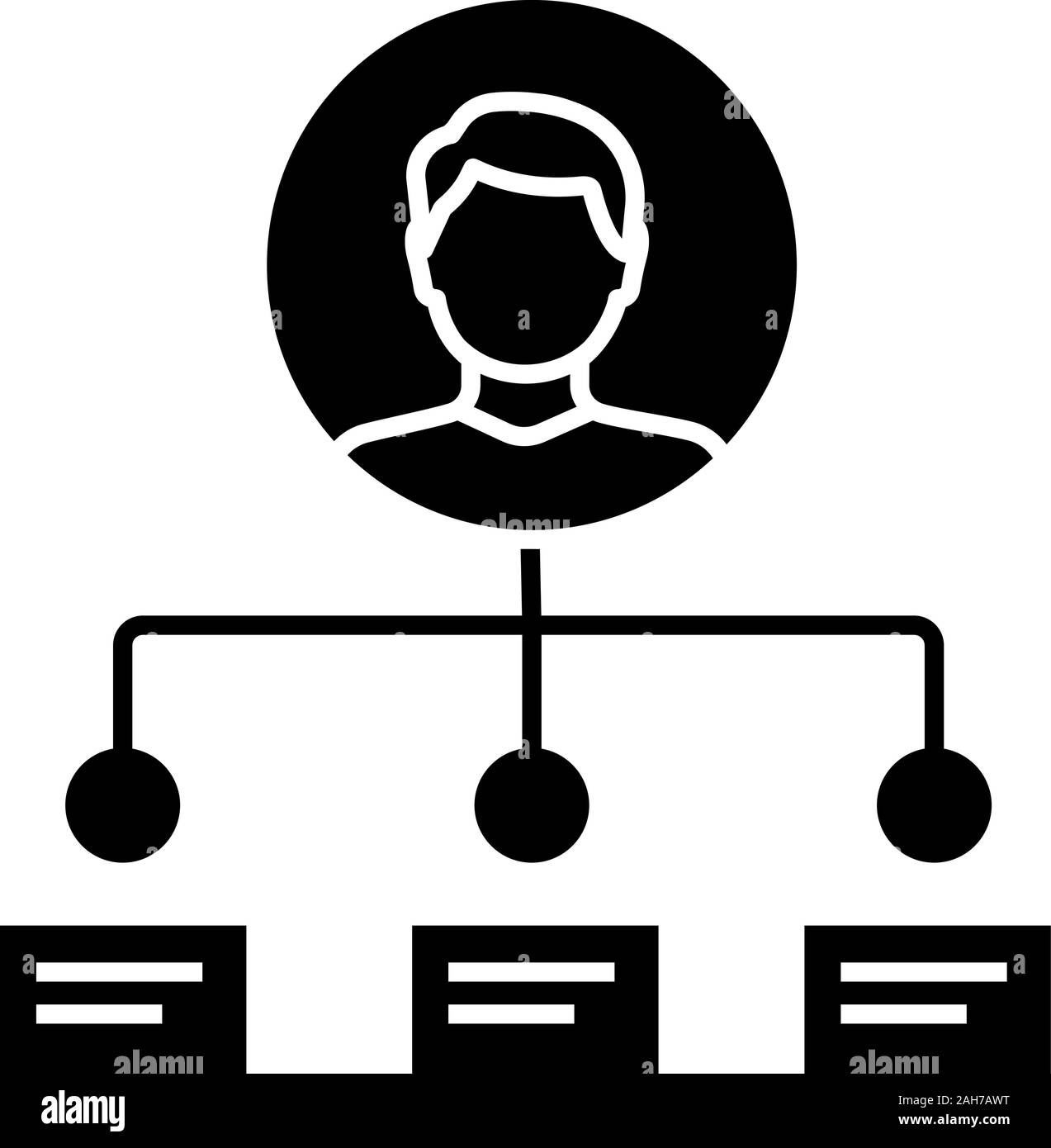 Employee abilities and skills glyph icon. Professional qualities. Job ...